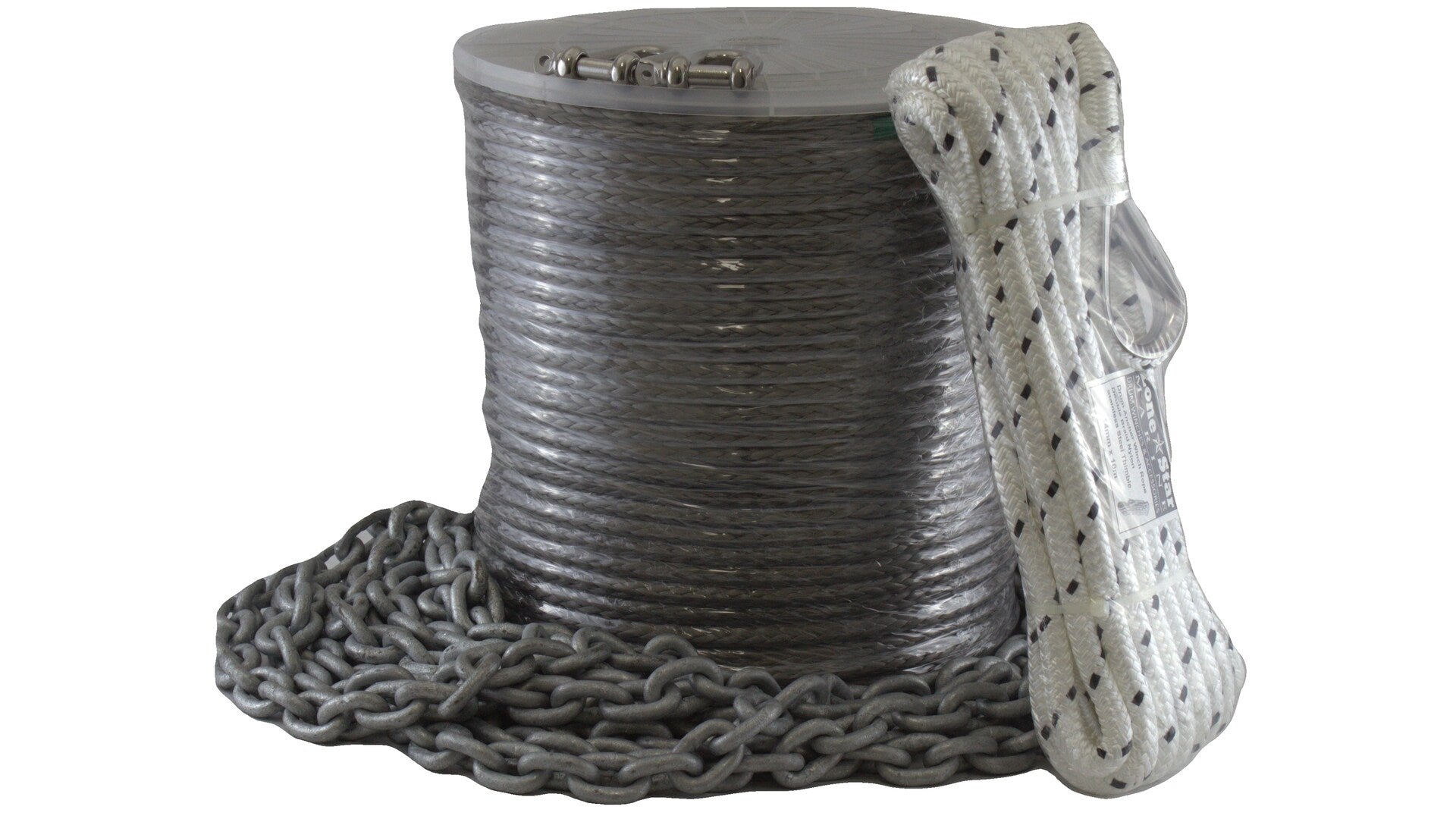 High Spec Anchor Rope and Chain Kit for Lone Star Marine GDX5 Anchors ...