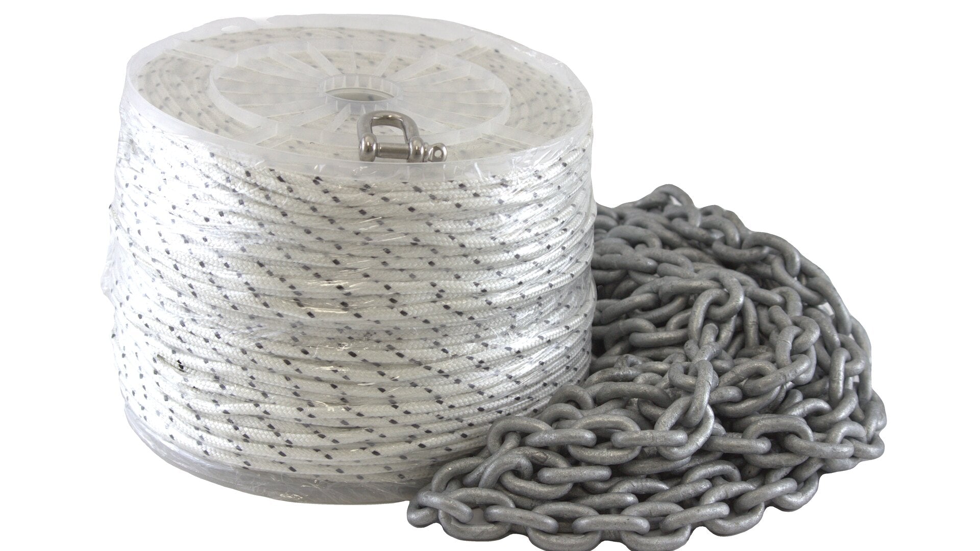 Rope and Chain kit for GX2 Boat Anchor Lone Star Marine models RC6x150 ...