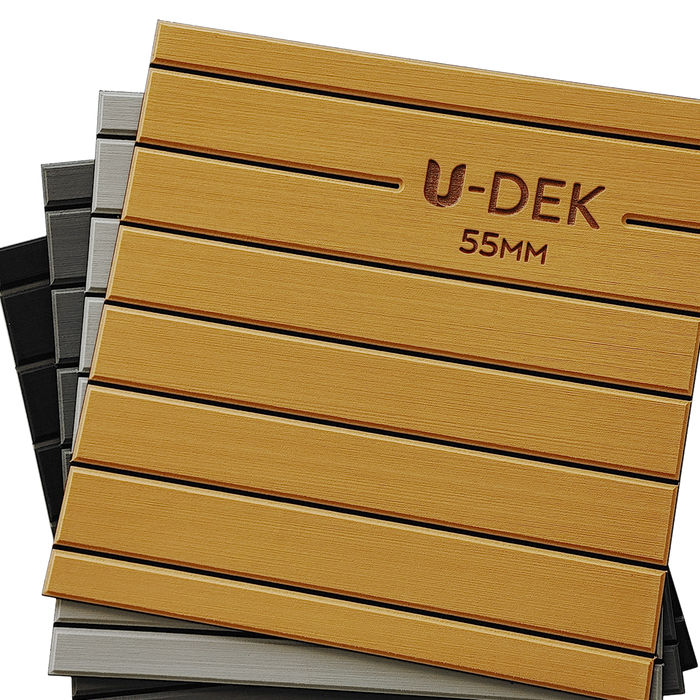 U-DEK™ Dual Layer 6mm Routered 55mm boards 1 Sheet Pack – Form A Sign