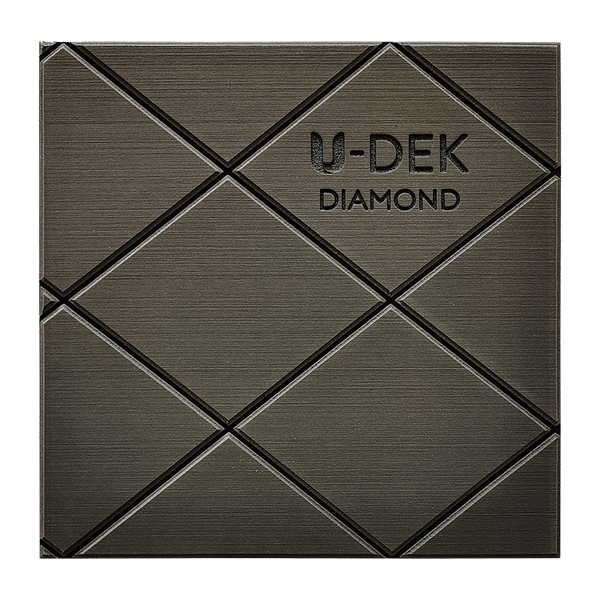 U-DEK™ Dual Layer 6mm Routered Diamond Pattern 2 Sheet Pack – Form A Sign