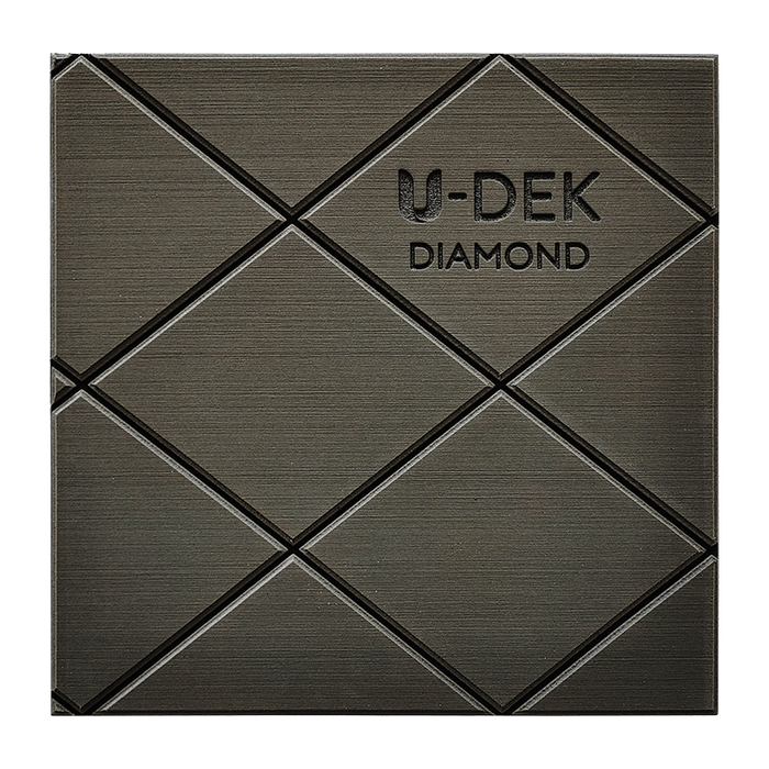 U-DEK™ Dual Layer 6mm Routered Diamond Pattern 3 Sheet Pack – Form A Sign