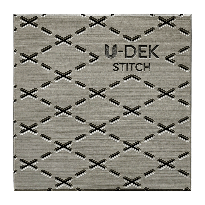 U-DEK™ Dual Layer 6mm Routered Stitch Pattern 3 Sheet Pack – Form A Sign